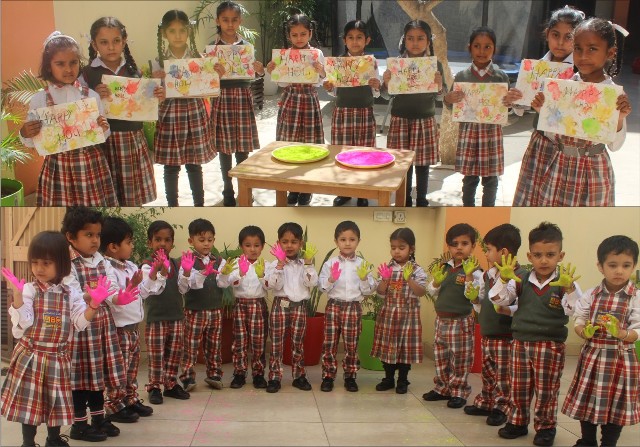 Blooming Buds ABC Montessori School celebrated Holi festival – India ...