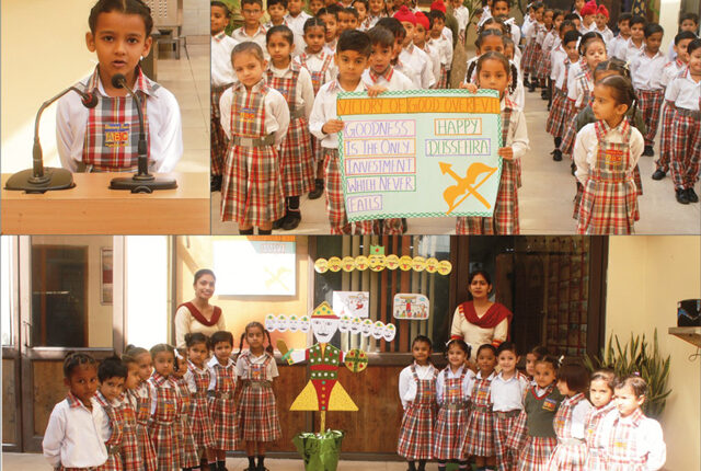 Blooming Buds ABC Montessori School celebrated “Dussehra” with great ...