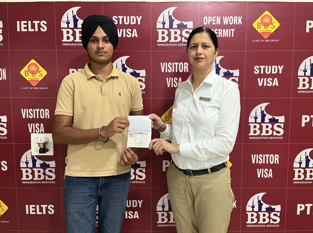 B.B.S. IELTS and Immigration Services Moga made Arman Singh’s dream ...