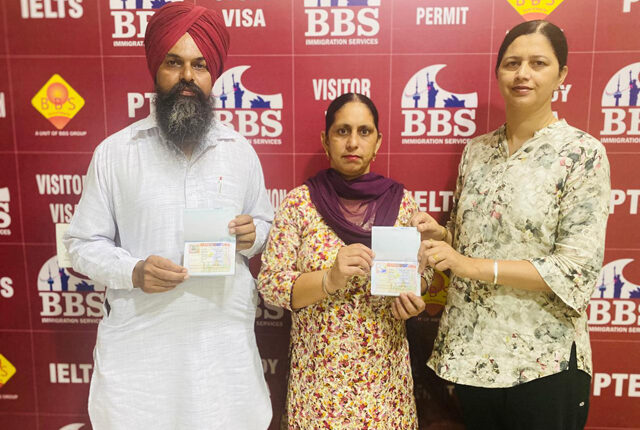 BBS IELTS and Immigration Services Moga issued visitor visa to Canada ...