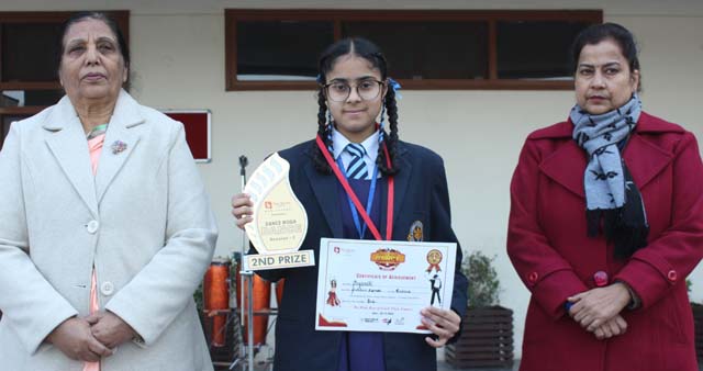 Blooming Buds School student ‘Sugandhi’ won second place in ‘Dance Moga ...